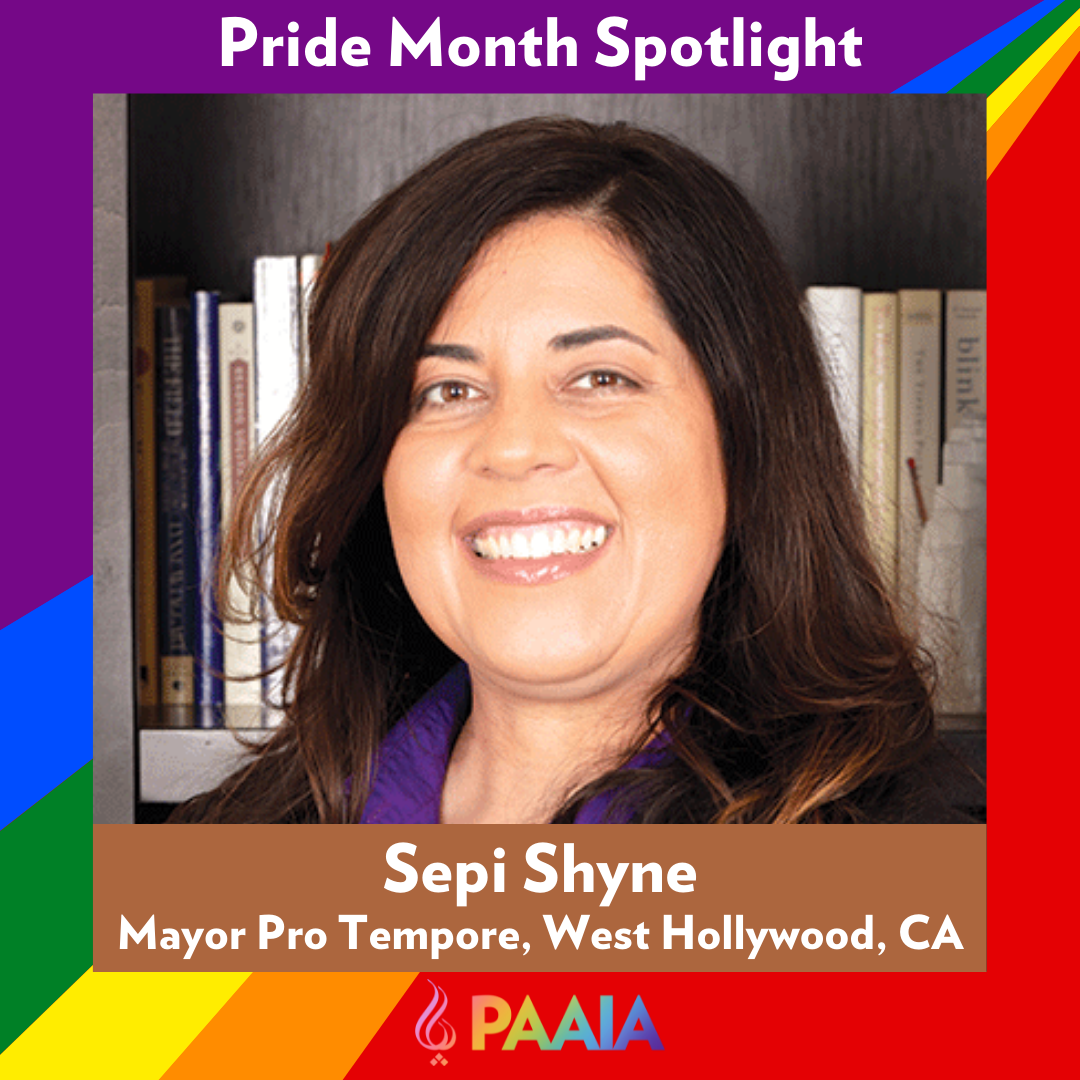 #PrideMonth Spotlight: Sepi Shyne, Mayor Pro Tempore of West Hollywood ...